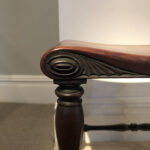 A Fine Pair Of George III Period Mahogany Hall Stools – Andreas De Jong ...